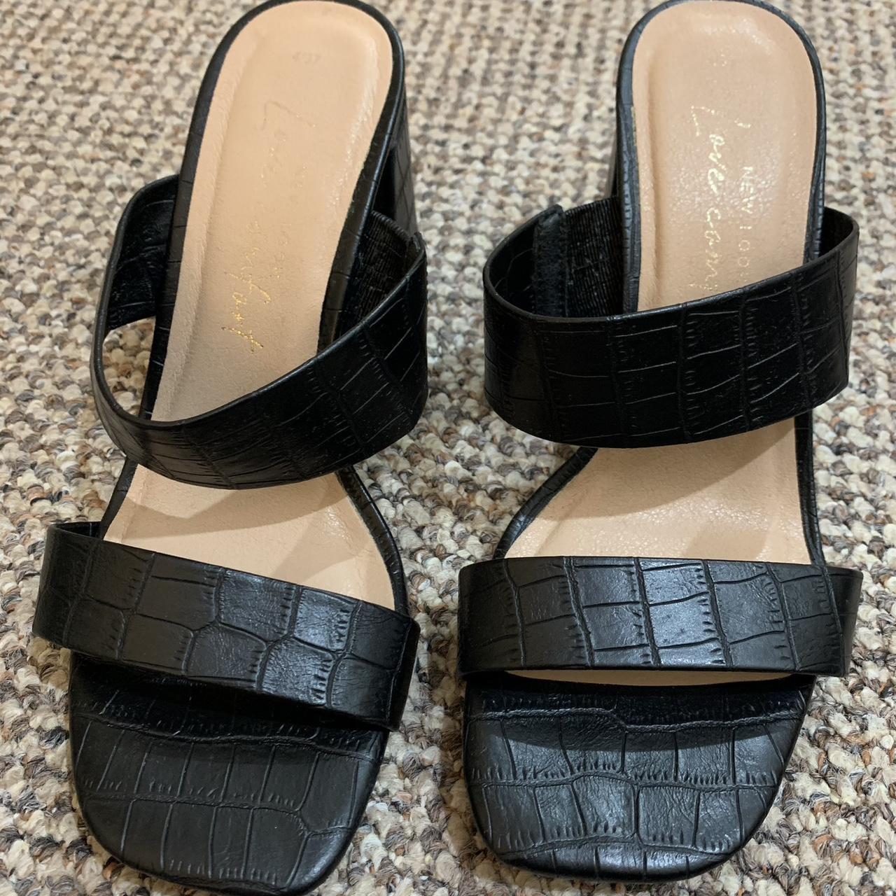 New Look Snake print mules - Depop