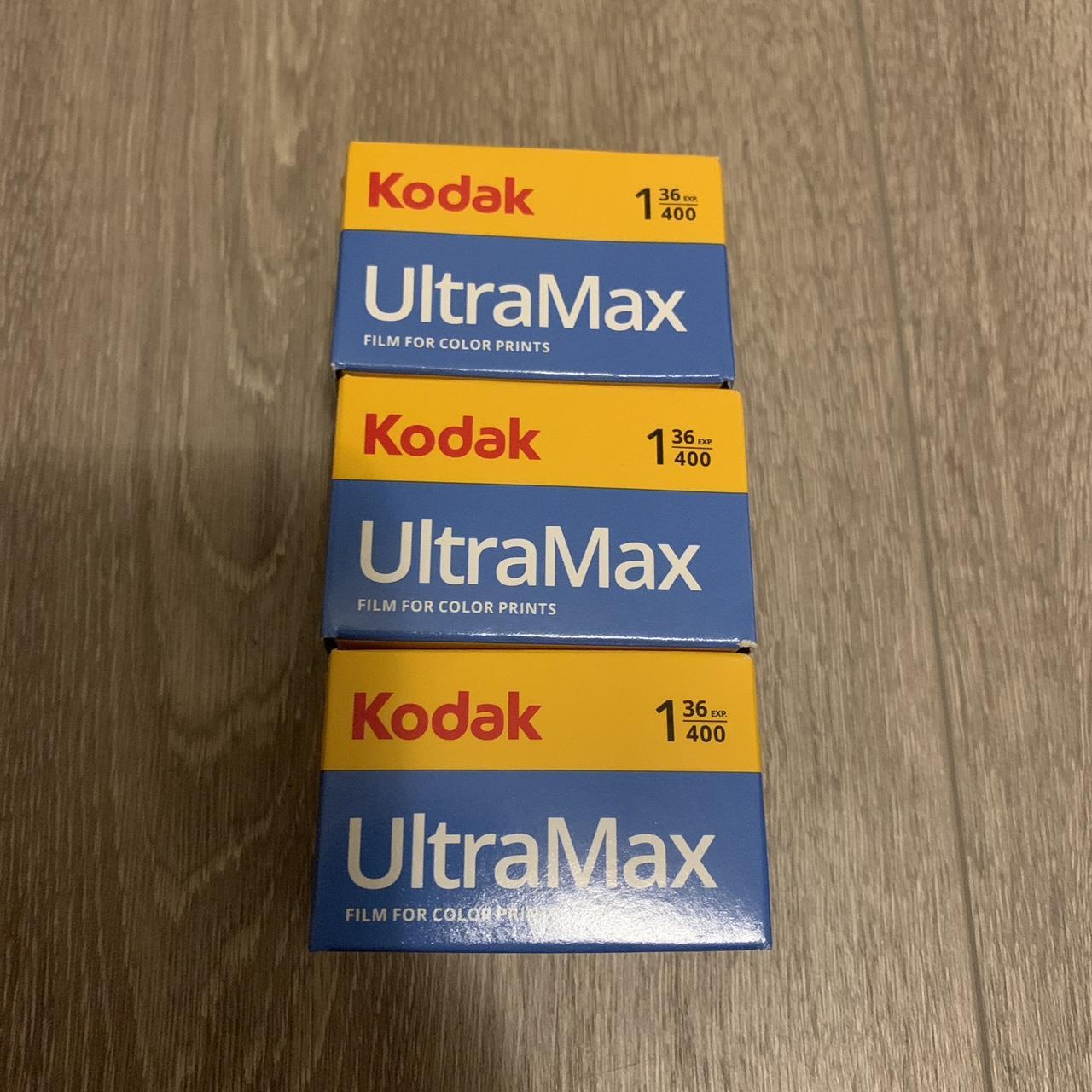 3x Kodak Ultramax 400 35mm 36exp Expiry date:... - Depop