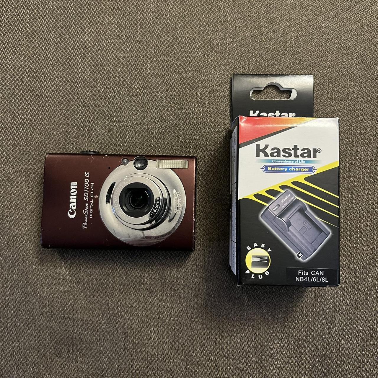Canon Brown and Silver Cameras-and-accessories | Depop