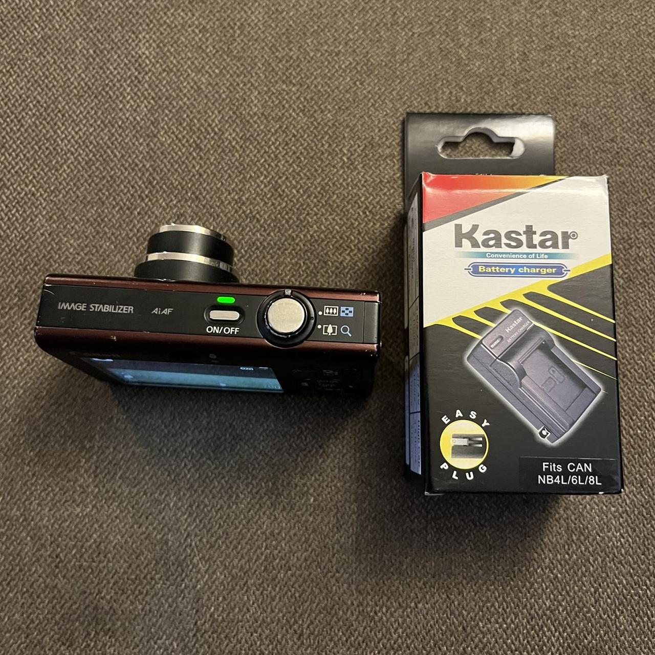 Canon Brown and Silver Cameras-and-accessories | Depop