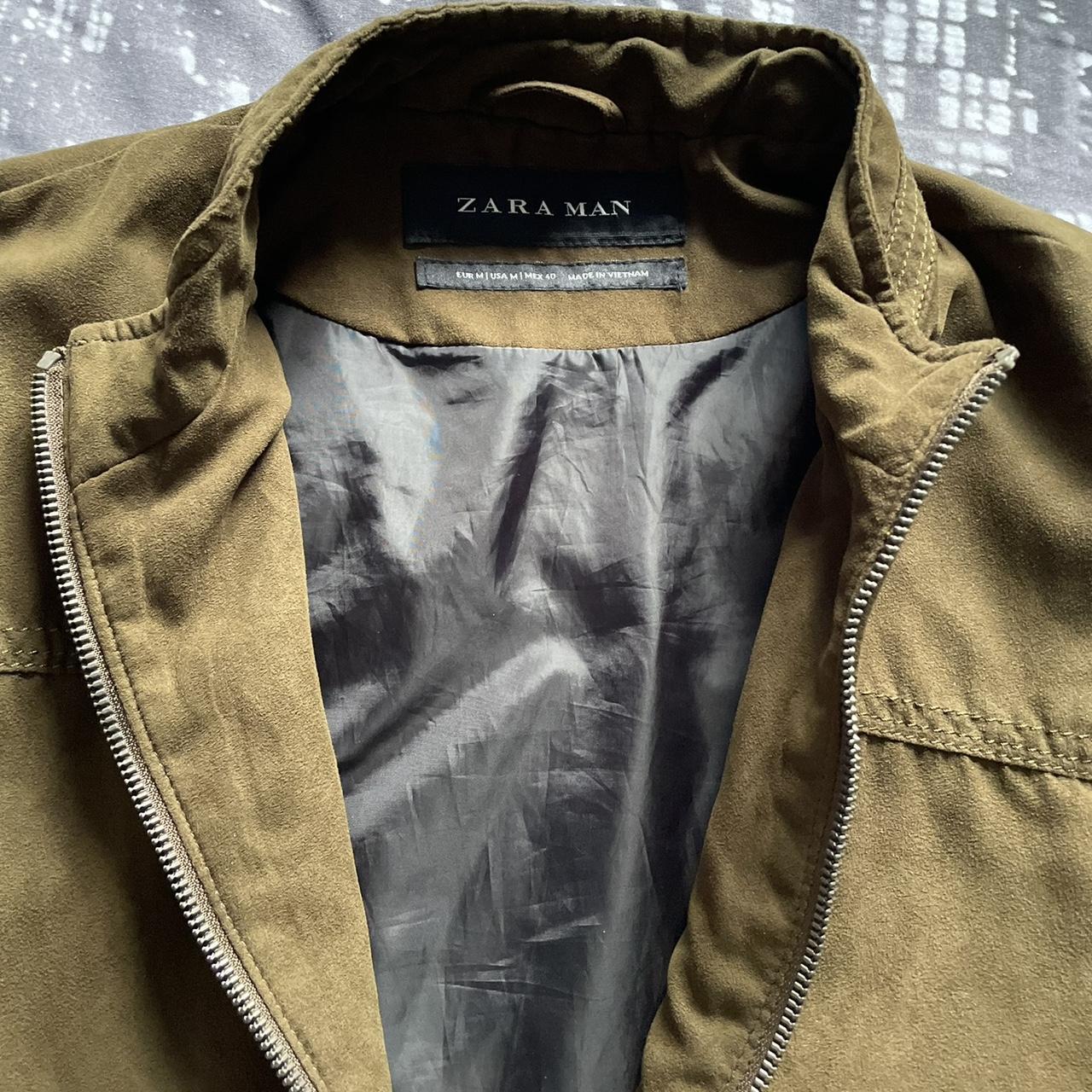 Zara Soft Shell Jacket Size medium Great condition - Depop