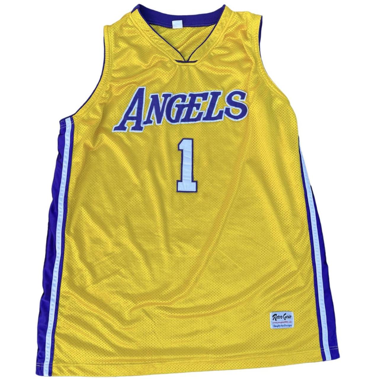 Retro Gear Angels basketball jersey Men’s Sz 3XL - Depop