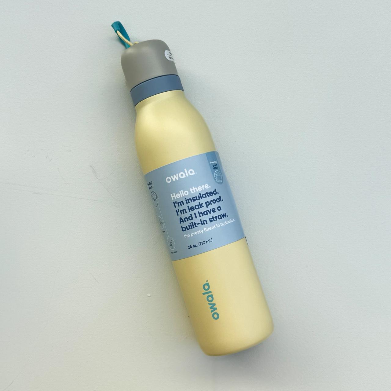 Owala • Free Sip Water bottle 24oz • Stainless... | Depop