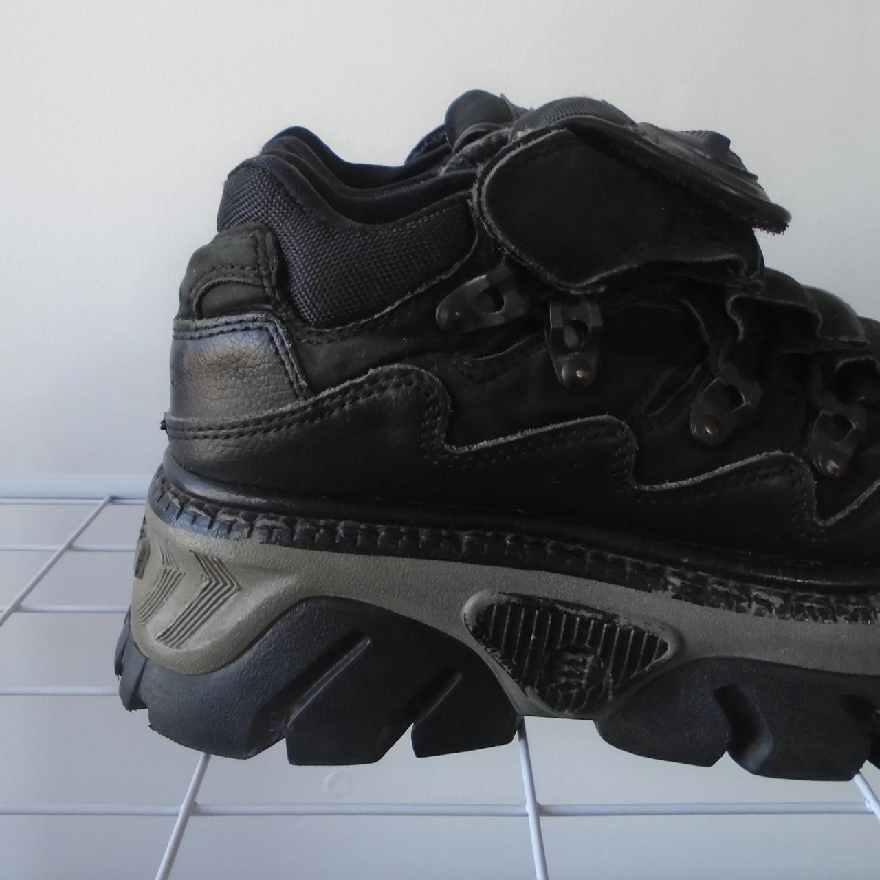 Vintage 90s platform Gordon Jack shoe/boots in full... - Depop