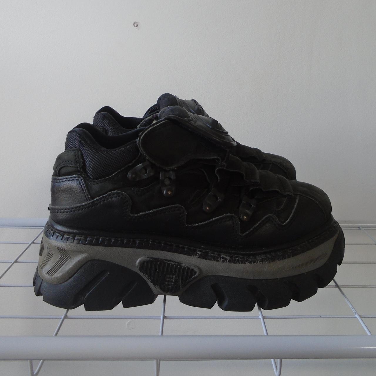 Vintage 90s platform Gordon Jack shoe/boots in full... - Depop