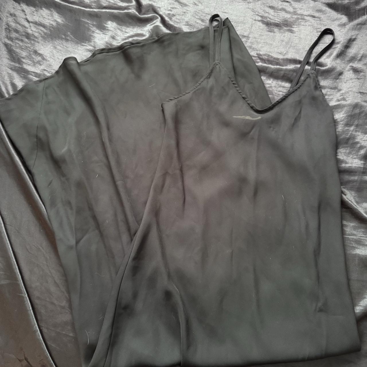 Sheer Full Length Slip No size marked, likely... - Depop