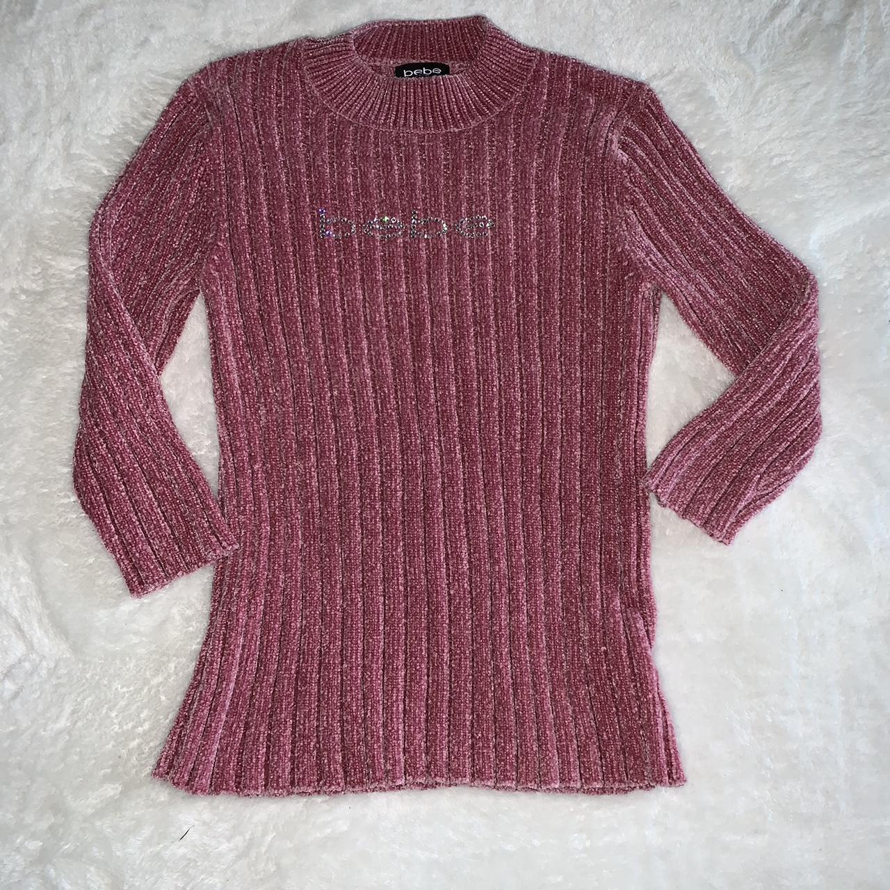 Bebe sweater half sleeve size Large - Depop