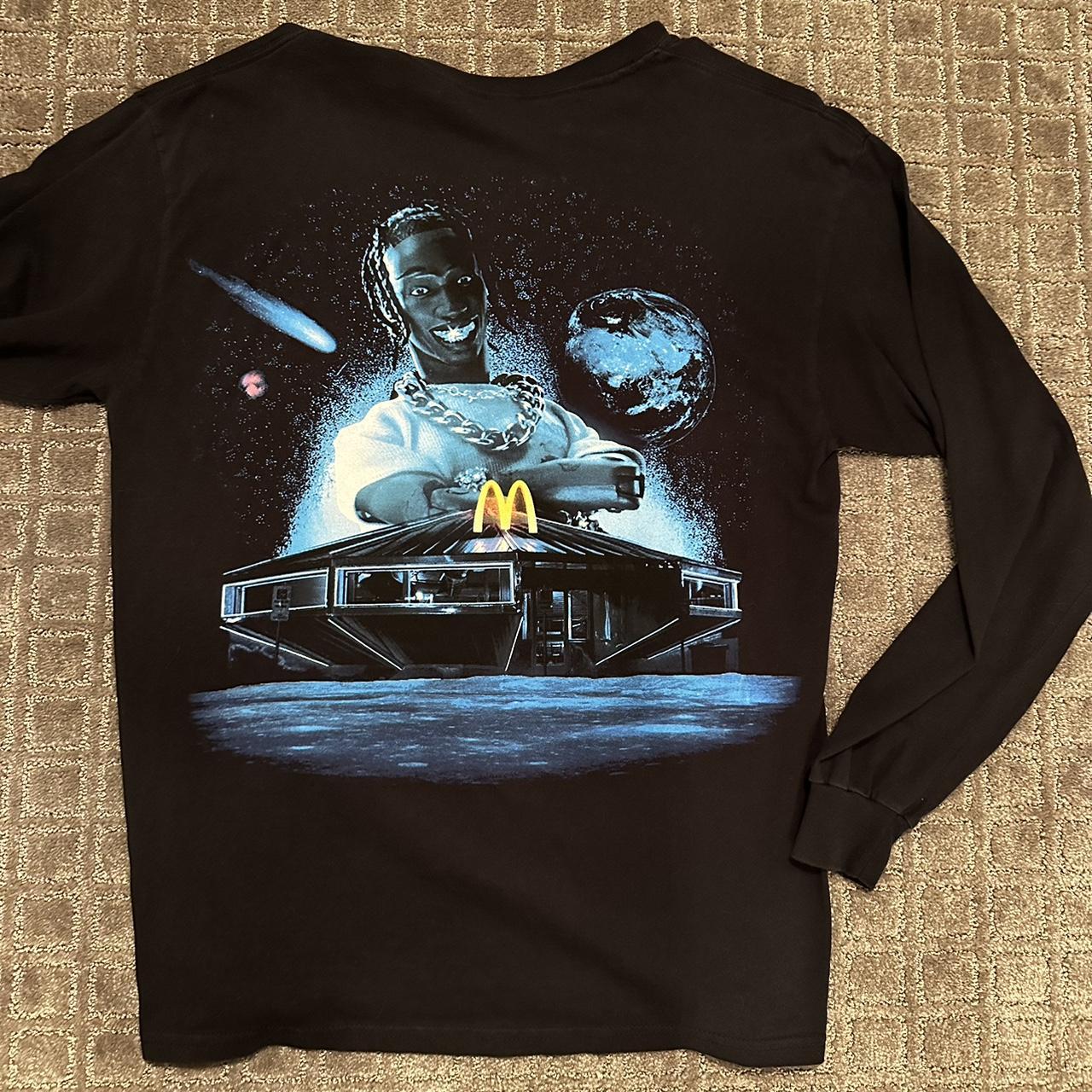 Long sleeve Travis Scott Mcdonald’s short in perfect... - Depop