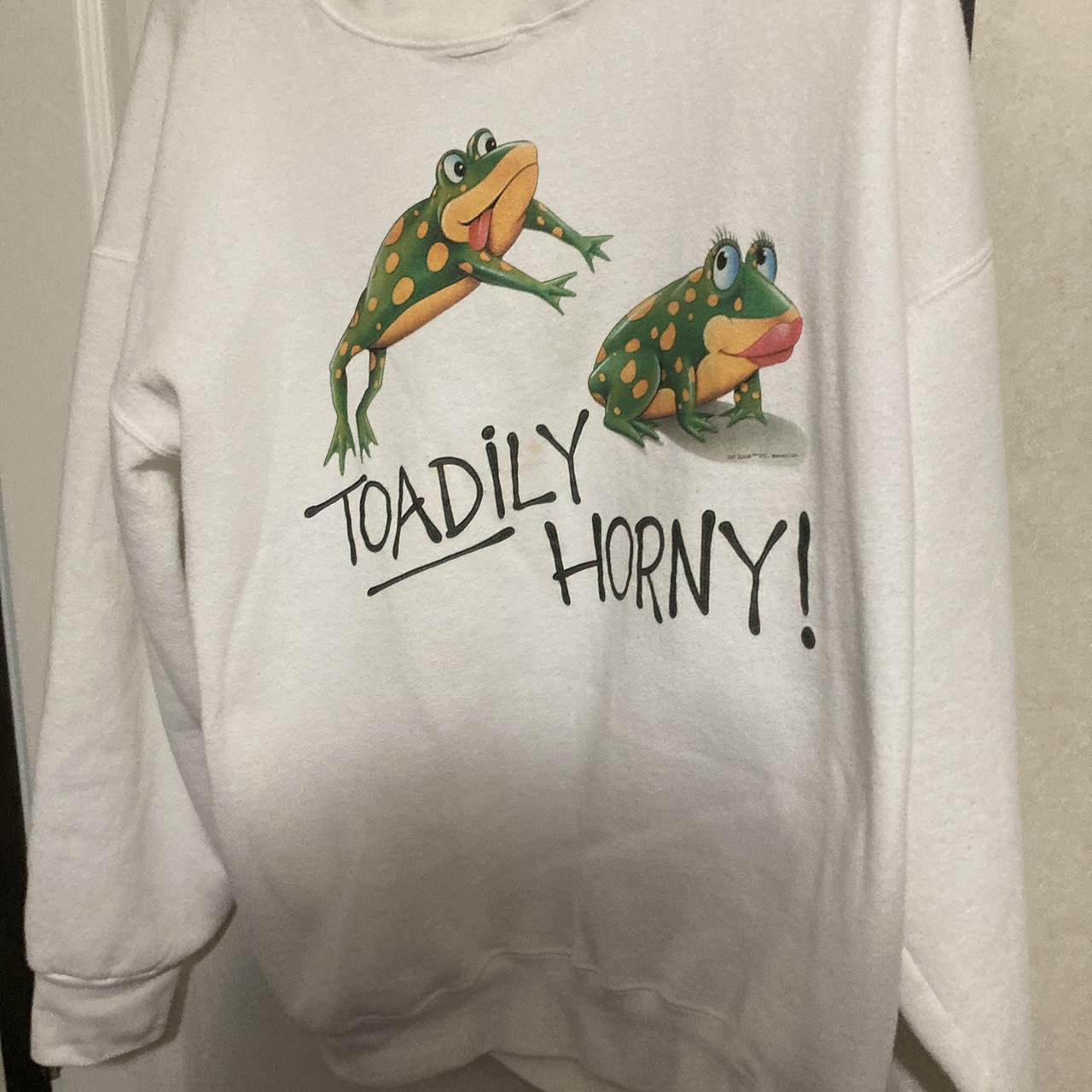 Toadilly horny size xxl on the fruit of the loom tag... - Depop