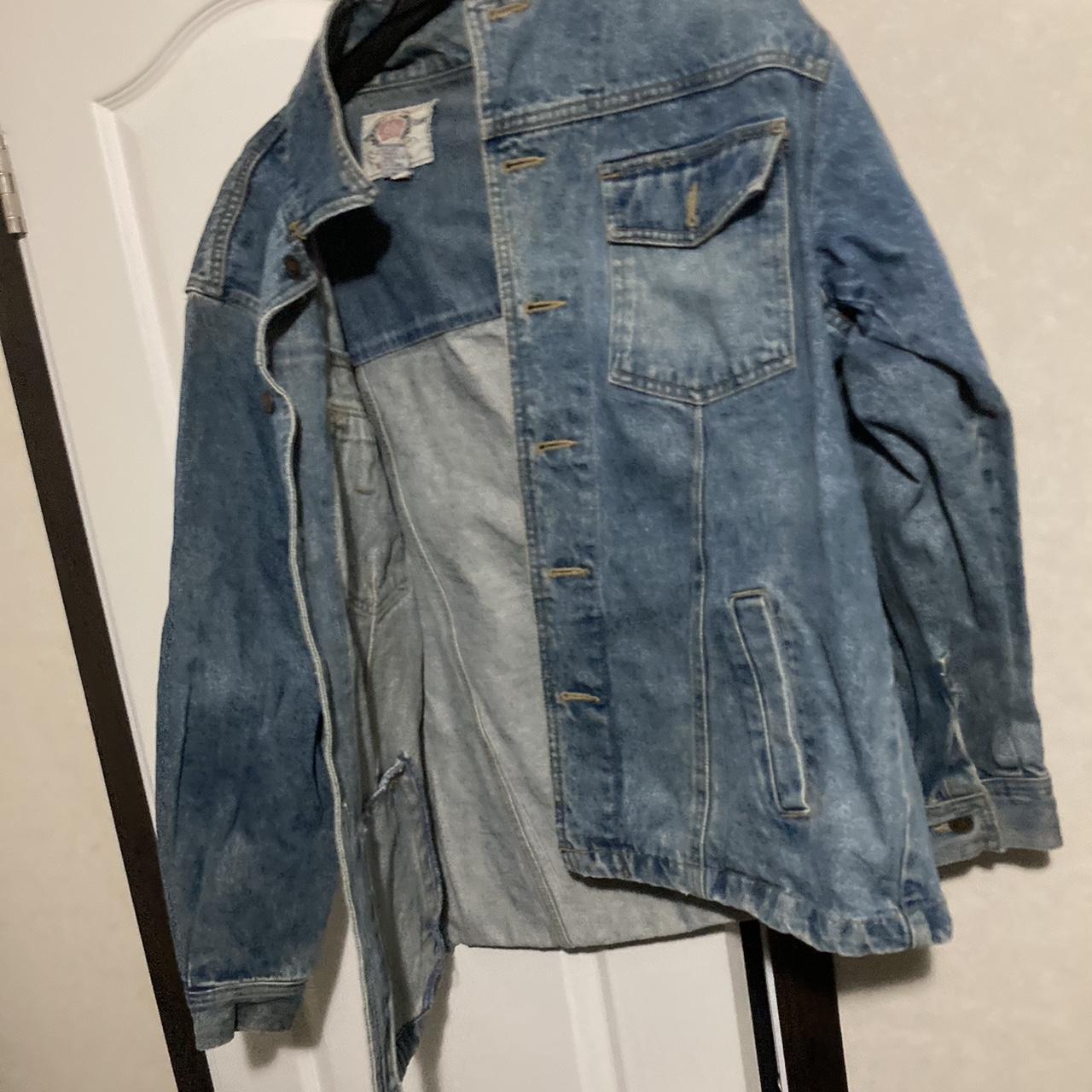 Bugle boy denim jacket size small - Depop