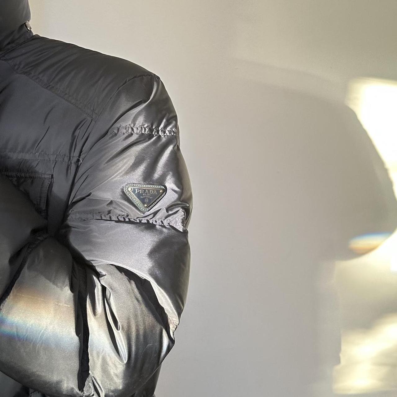 Dark Navy Blue Prada Jacket. RRP 720 - Depop