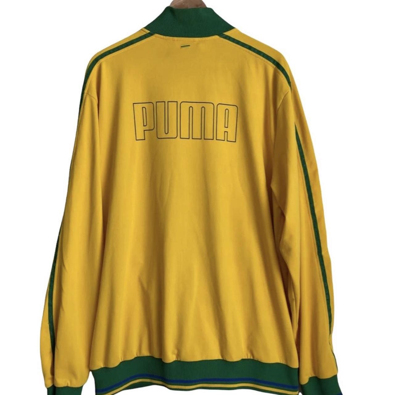 Puma Brazil Neymar Jr. zip up sweater size 2XL... - Depop