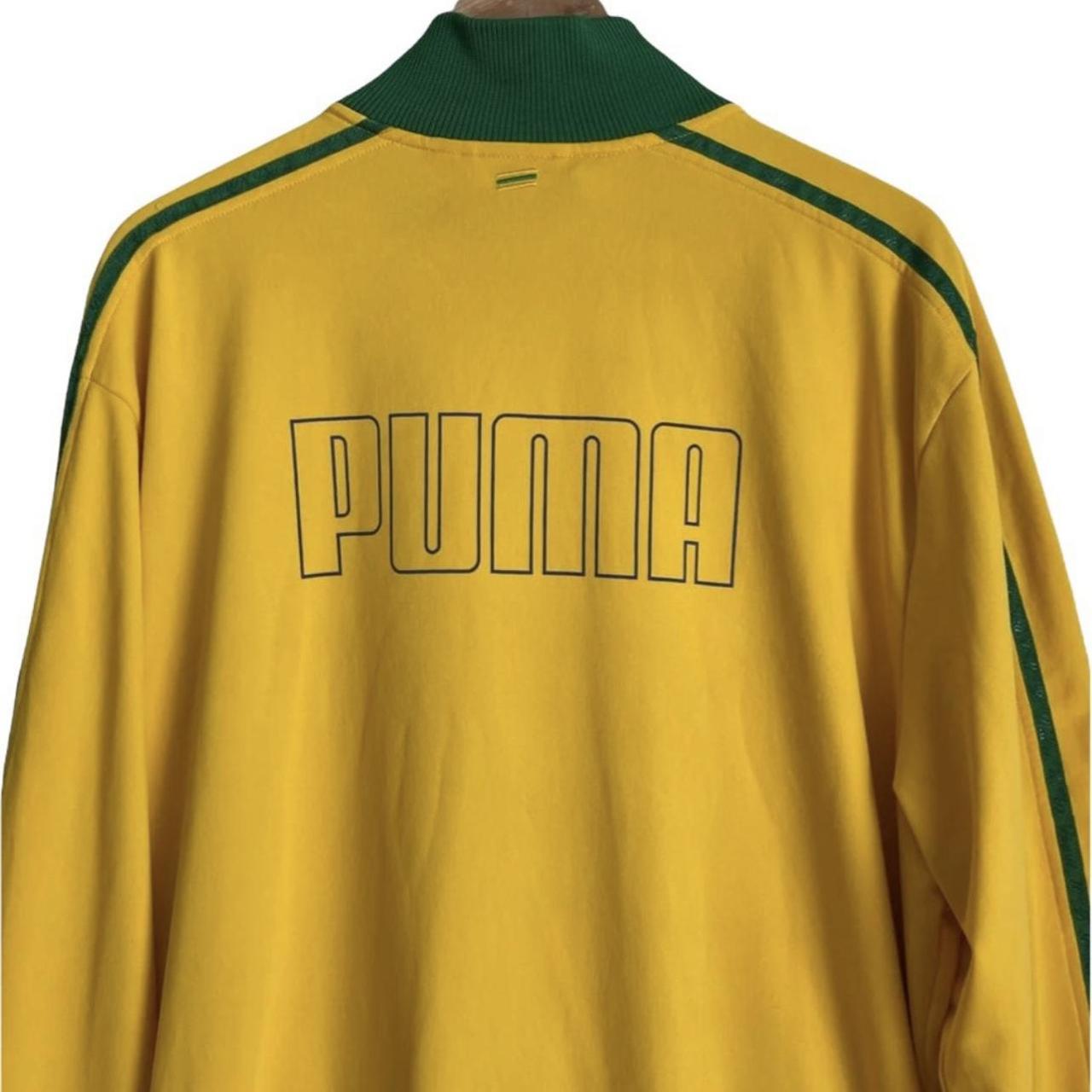 Puma Brazil Neymar Jr. zip up sweater size 2XL... - Depop