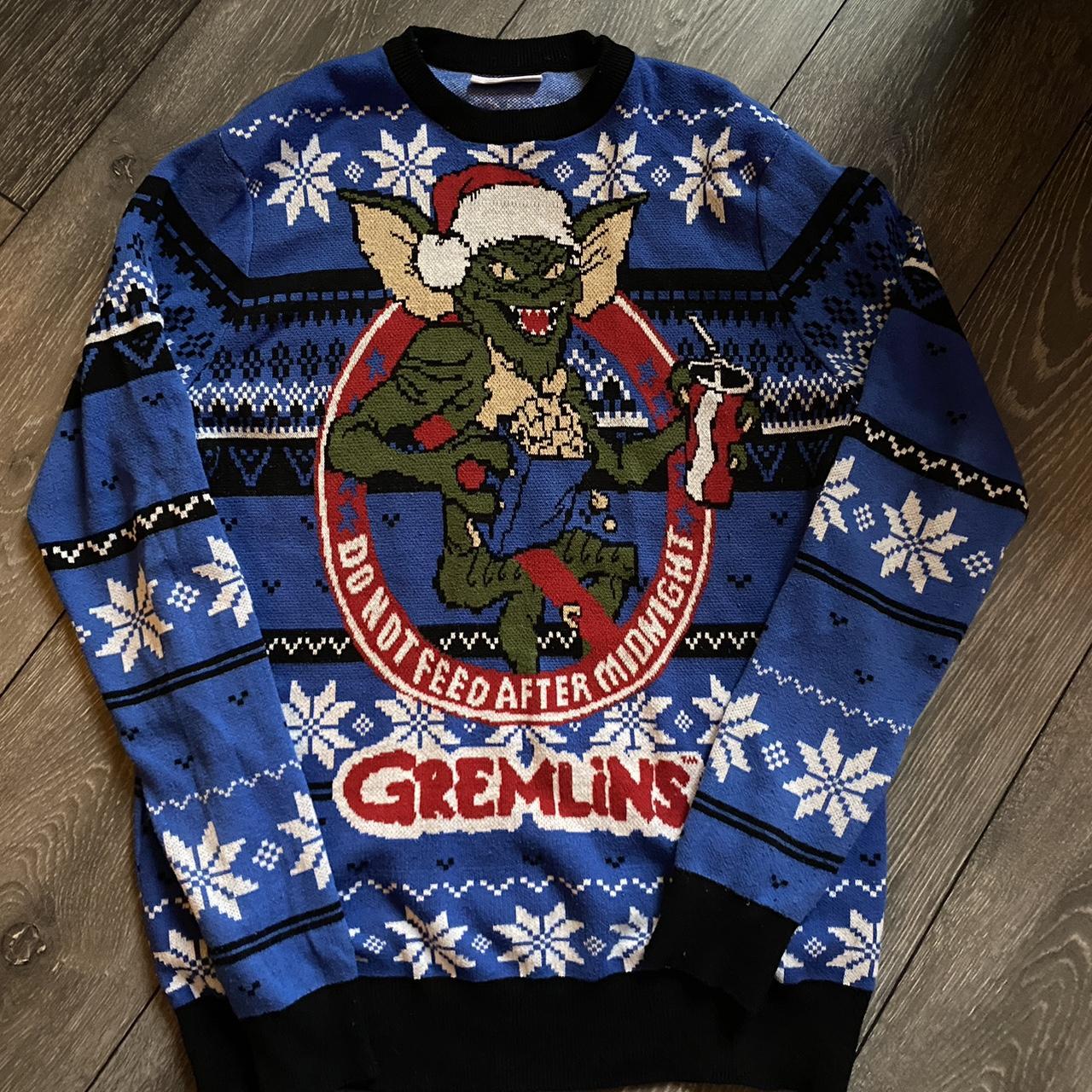 The gremlins knit Christmas jumper - Depop