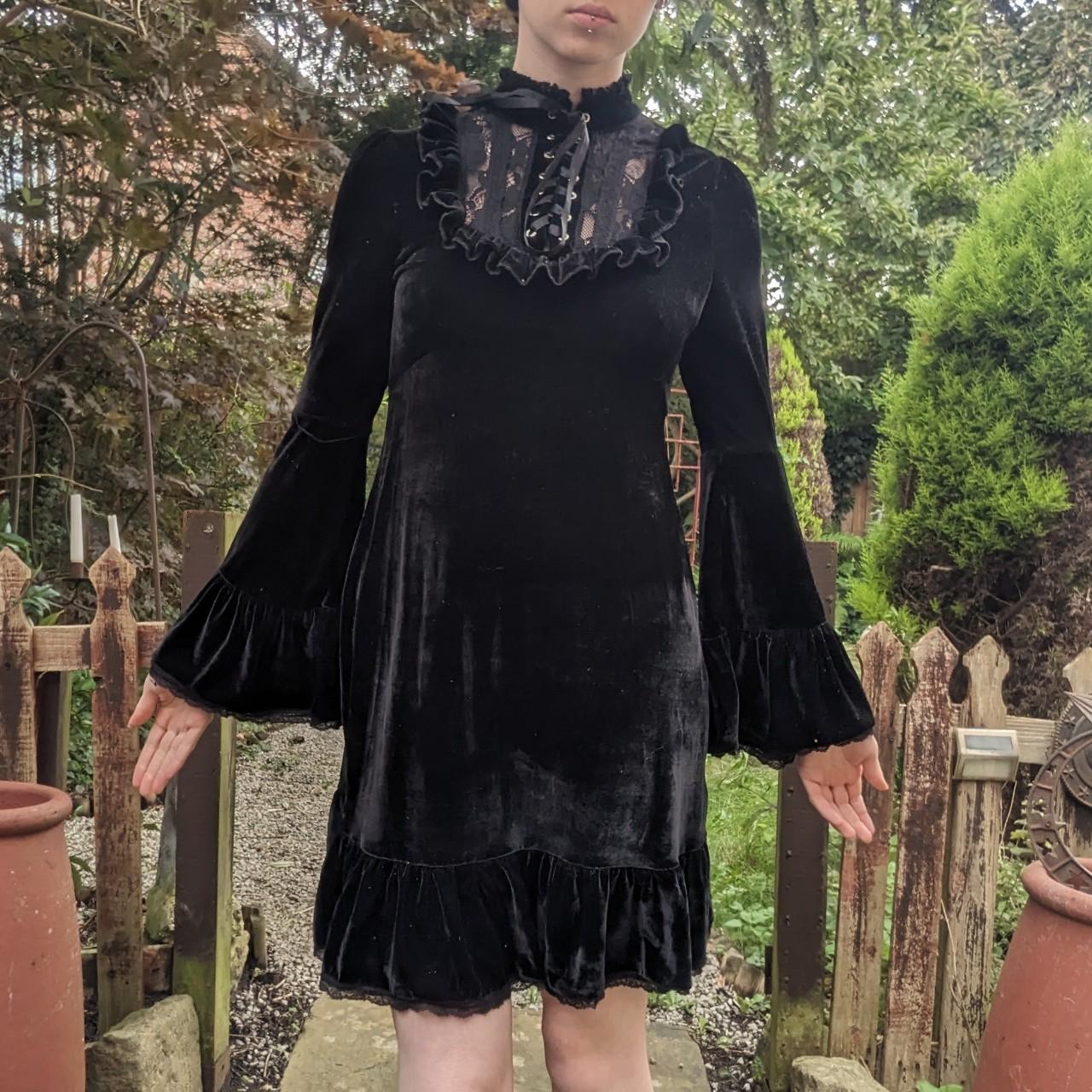 🔮🖤 Killstar Velvet Dress 🖤🔮 Gorgeous Killstar dress... - Depop