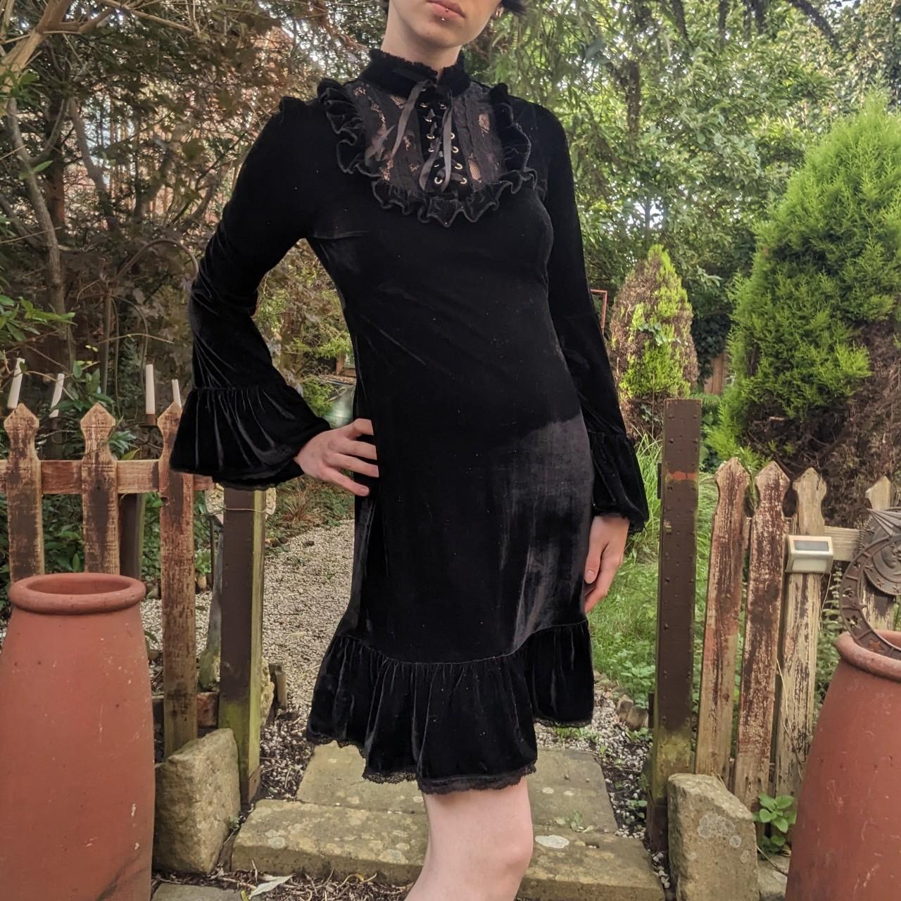 🔮🖤 Killstar Velvet Dress 🖤🔮 Gorgeous Killstar dress... - Depop