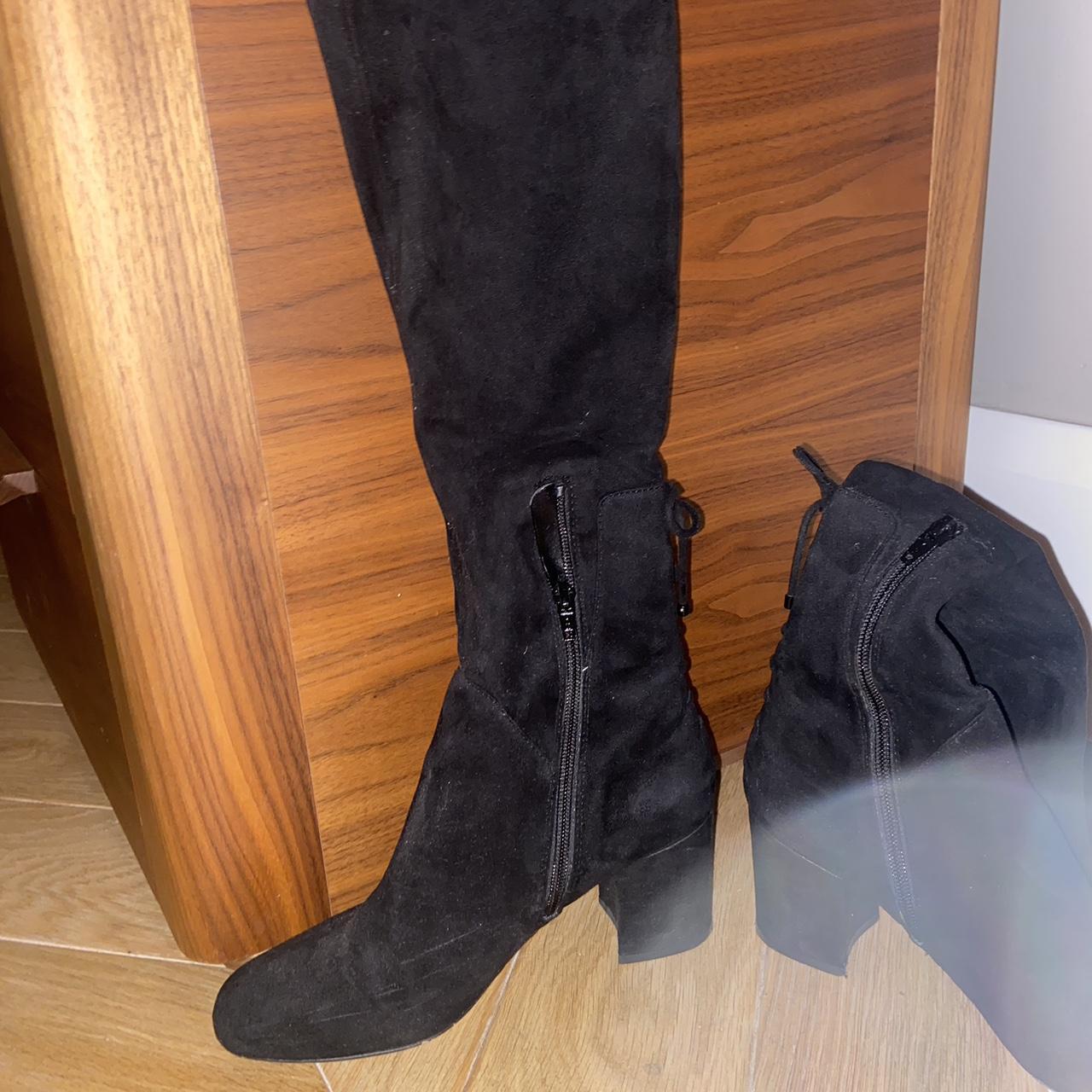 ALDO Women's Black Boots | Depop