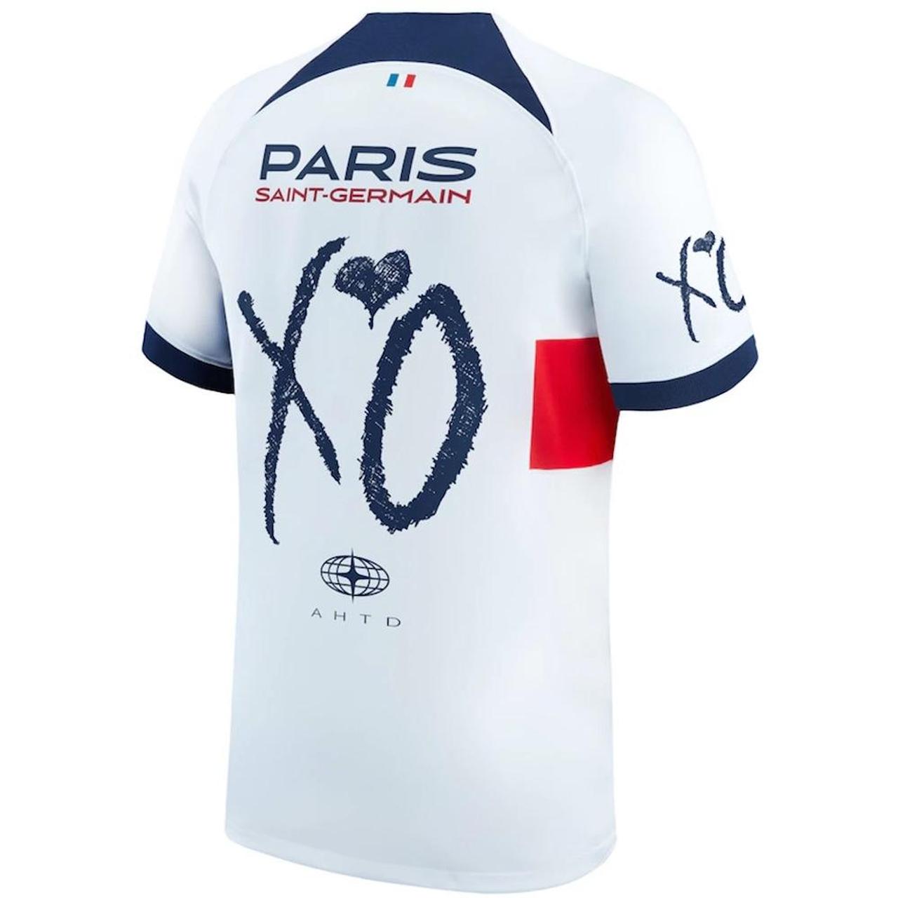 PSG x XO The Weeknd Football Jersey limited edition... - Depop