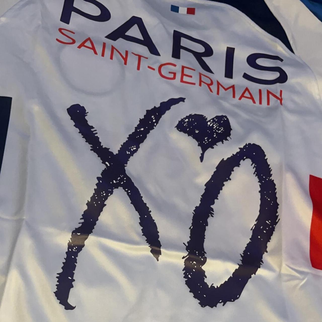 PSG x XO The Weeknd Football Jersey limited edition... - Depop