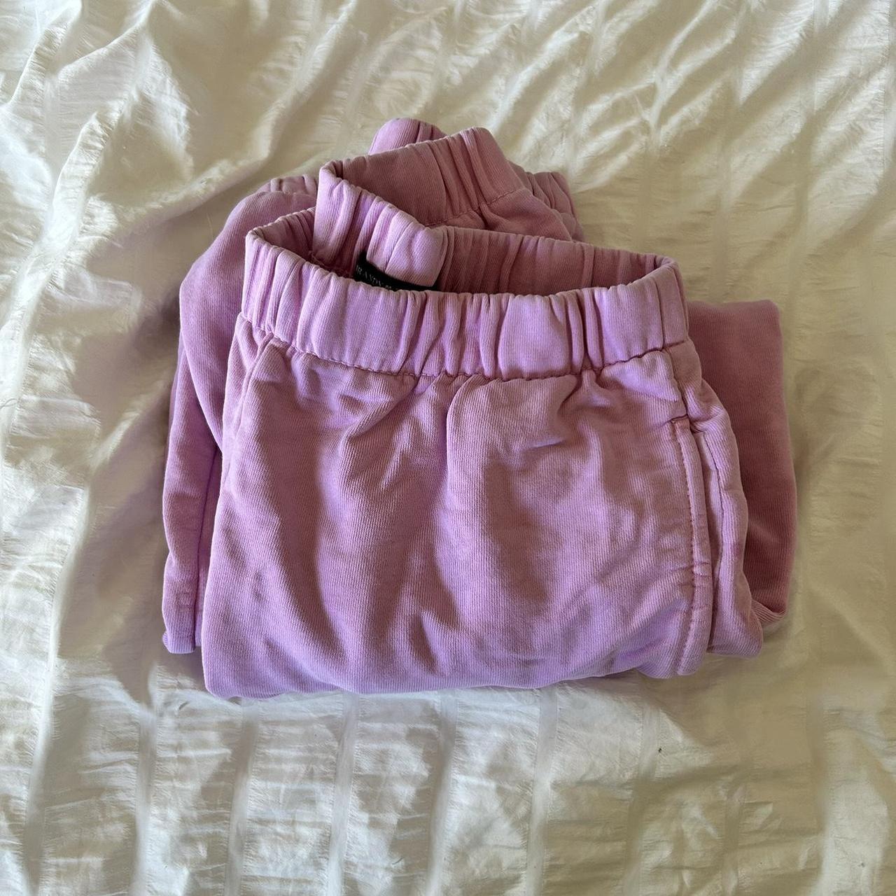 Pink brandy Melville Rosa sweatpants Nothing wrong... - Depop