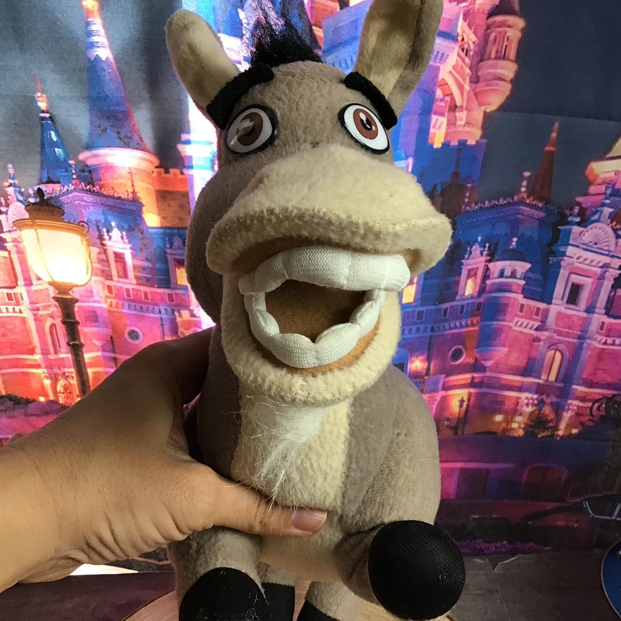 Shrek the third Dreamworks donkey plush 2004 12”... - Depop