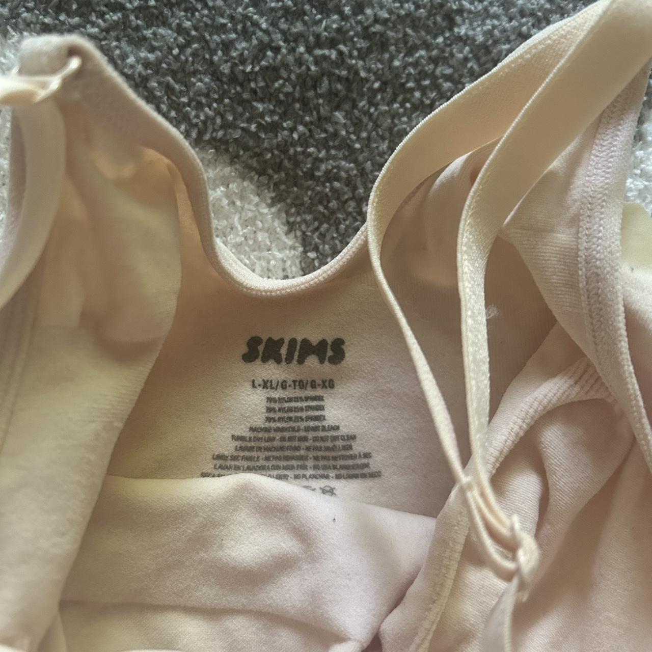 Brand NWOT Skims Bodysuit in size L/XL in shade sand... - Depop