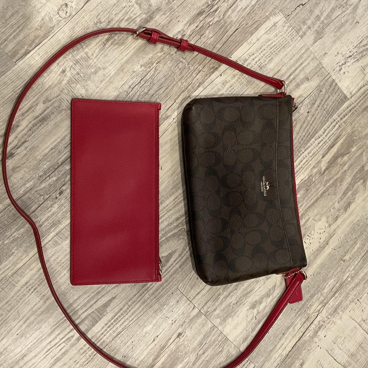 Coach cross body purse + wallet combo message me... | Depop