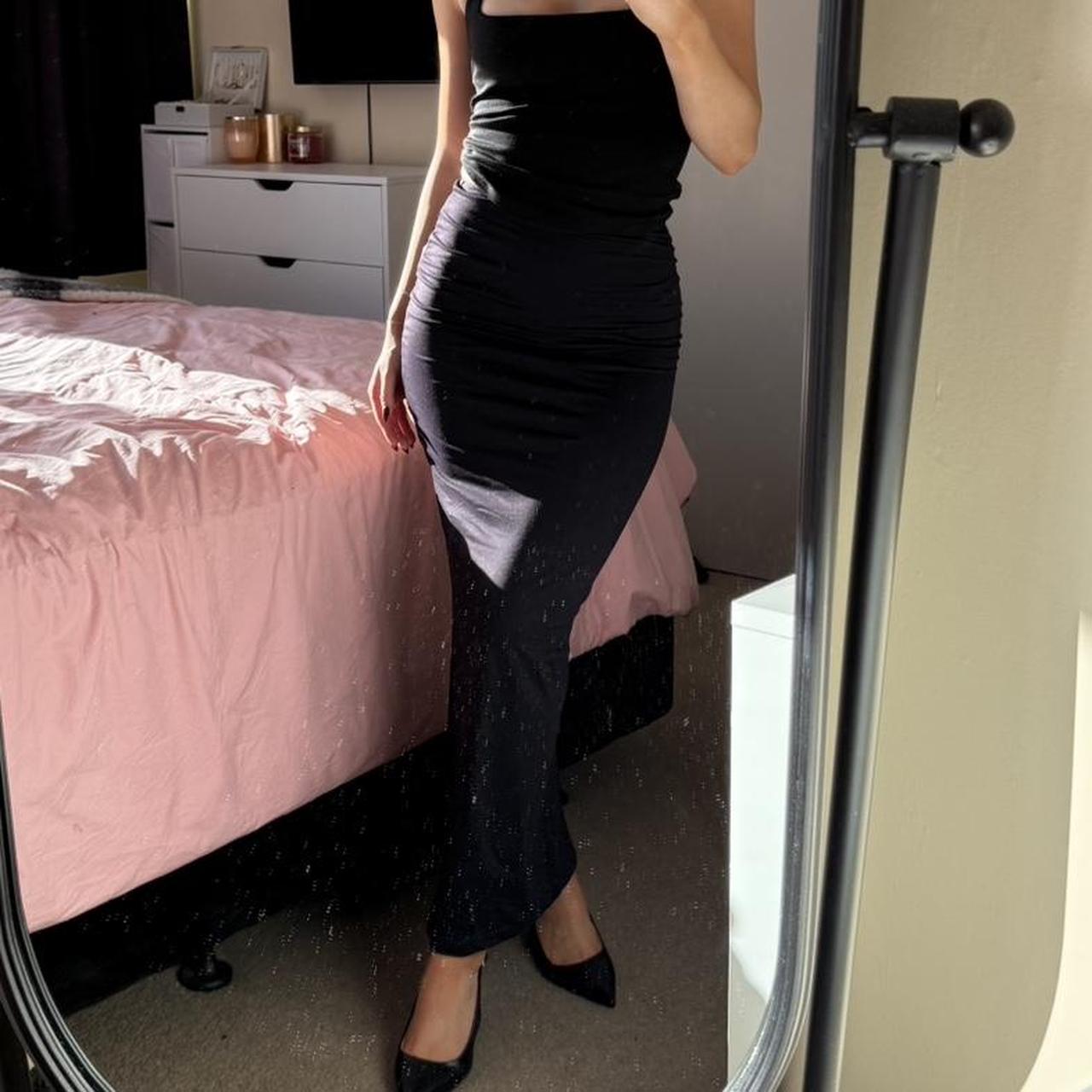 Glassons black supersoft maxi skirt in size xs | Depop