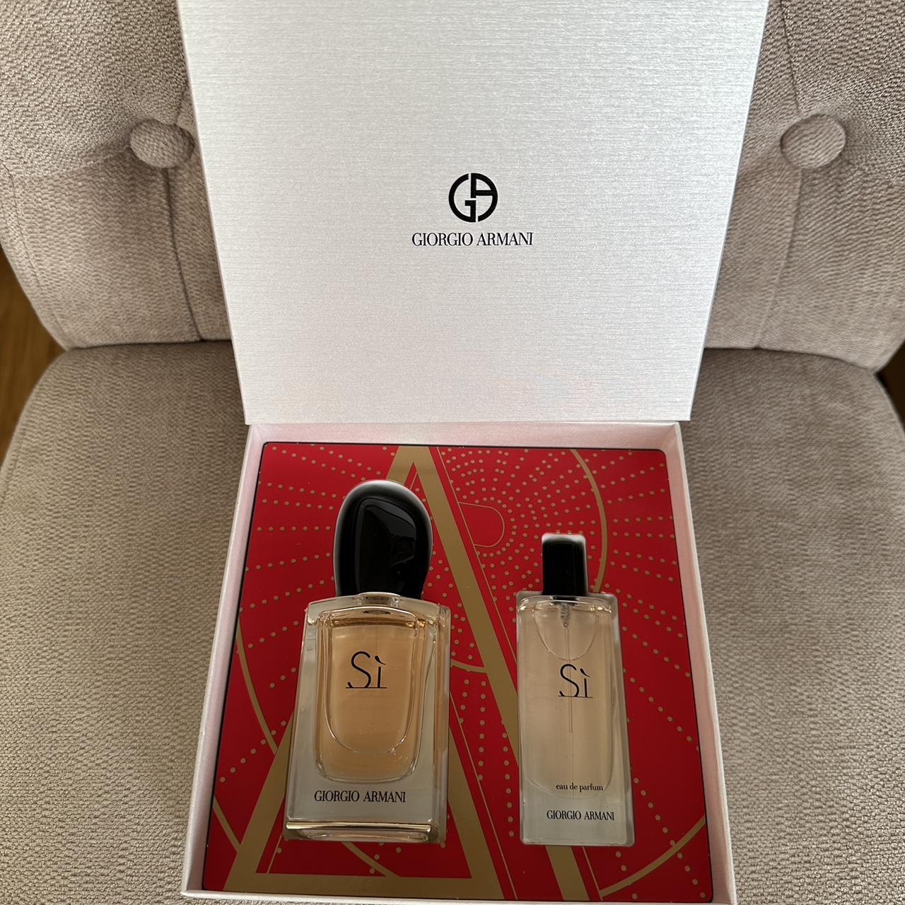 Si Eau de parfum gift set. Gift set contain; 50ml... - Depop