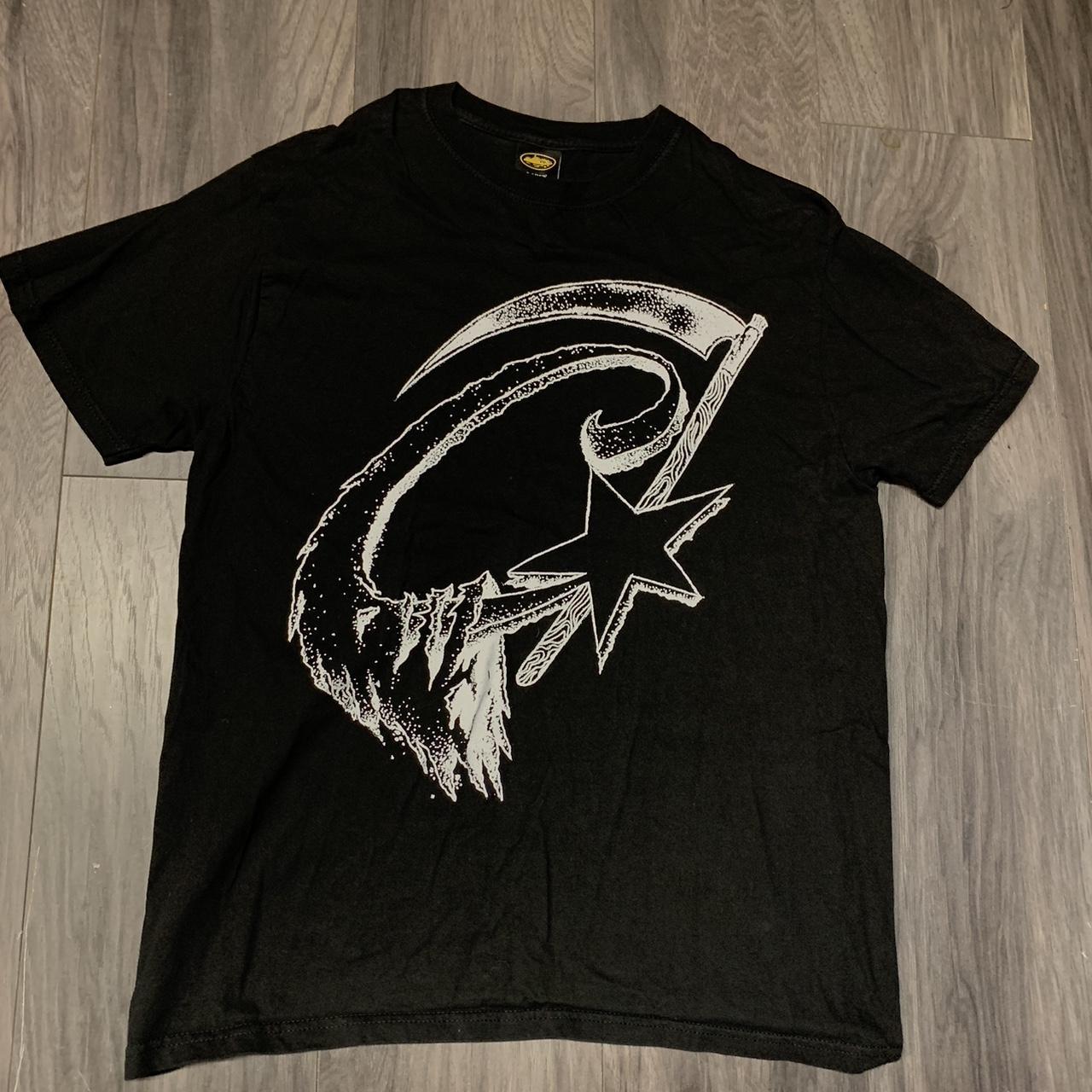 Corteiz Men's Black T-shirt | Depop