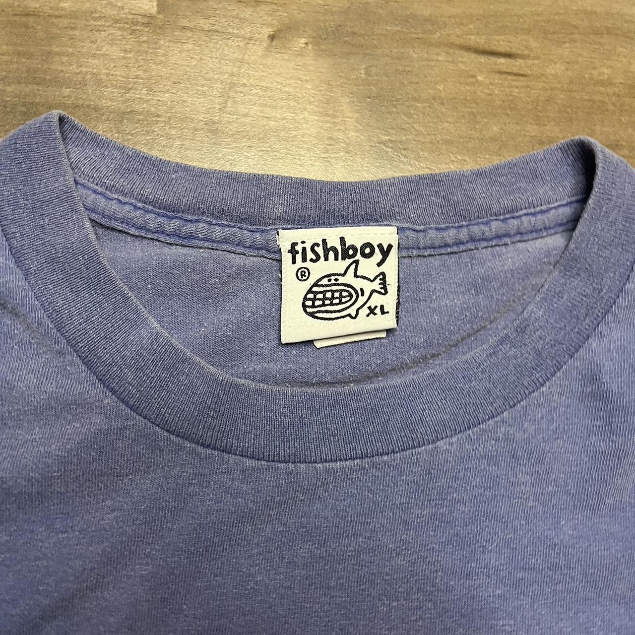 Rare Vintage Fishboy Bassturd Humor Tee Size... - Depop