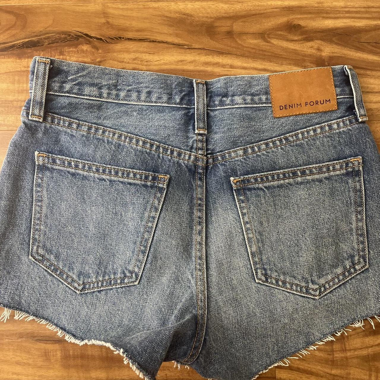 Denim forum yoko shorts. Mid-rise Jean shorts size... - Depop
