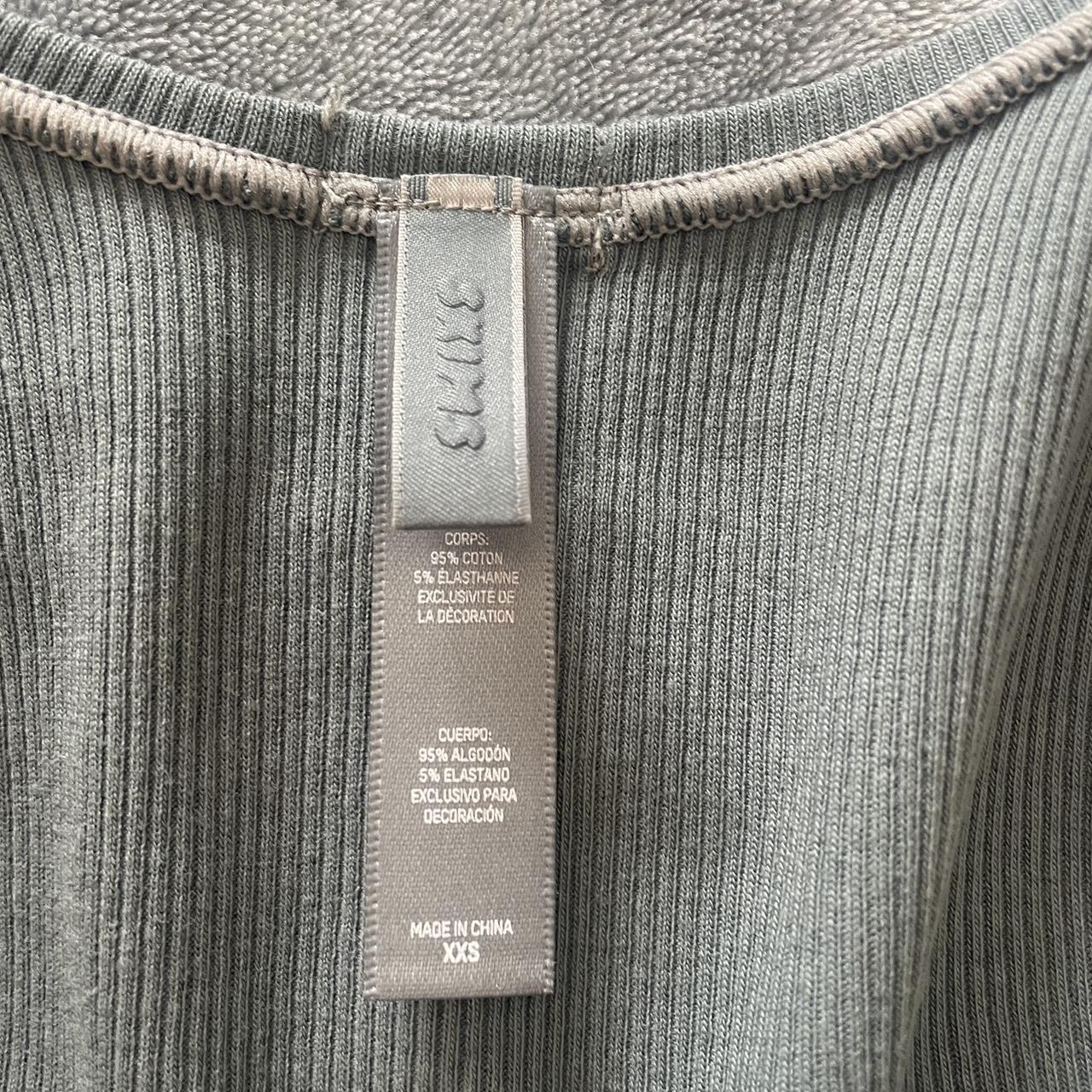 SKIMS tank top in blue. - Xxs but very stretchy.... - Depop