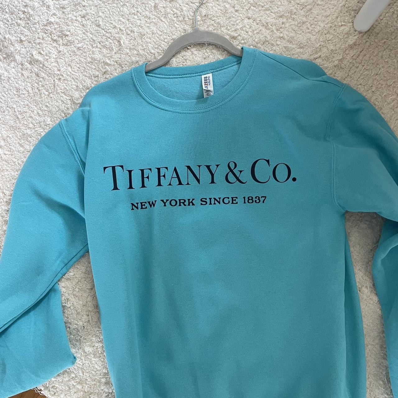 Tiffany and co sweater. Not actual tiff and co. - Depop