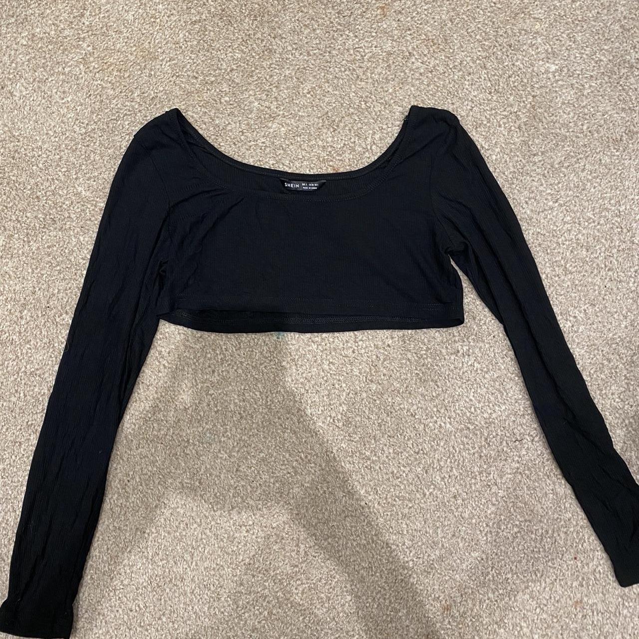 Very cropped long sleeve top Super comfy Size S - Depop