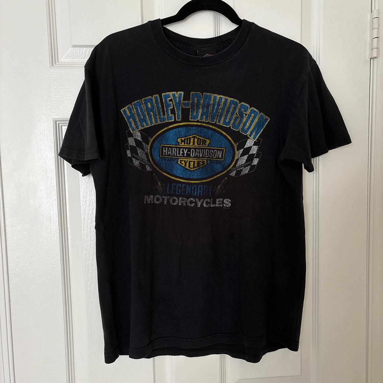 Medium Harley Davidson vintage tee. No holes in it! | Depop