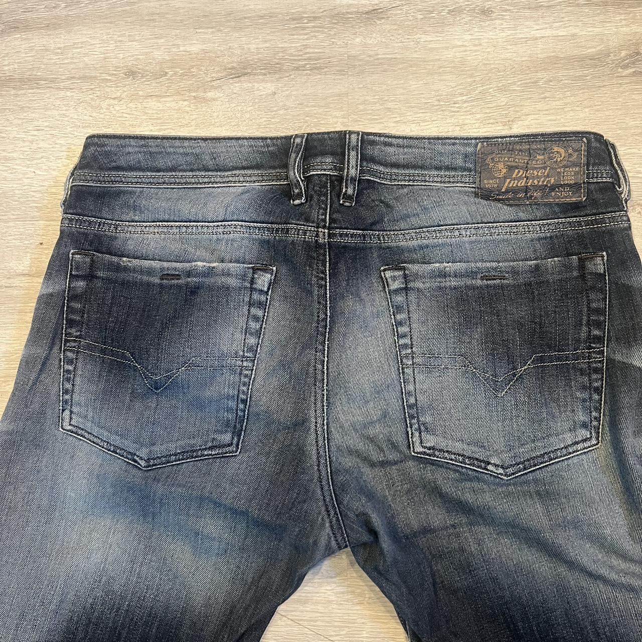 DIESEL INDUSTRY "ZATHAN" Men's Button Fly... - Depop