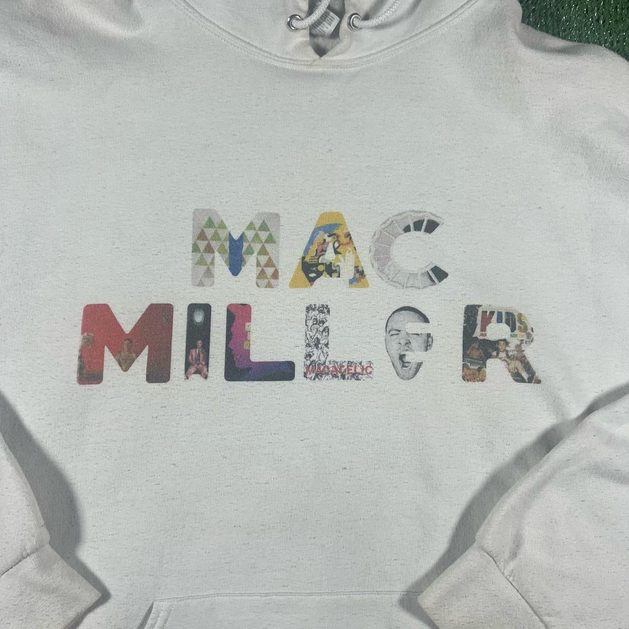 Vintage Mac miller hoodie size xl hip hop rap - Depop