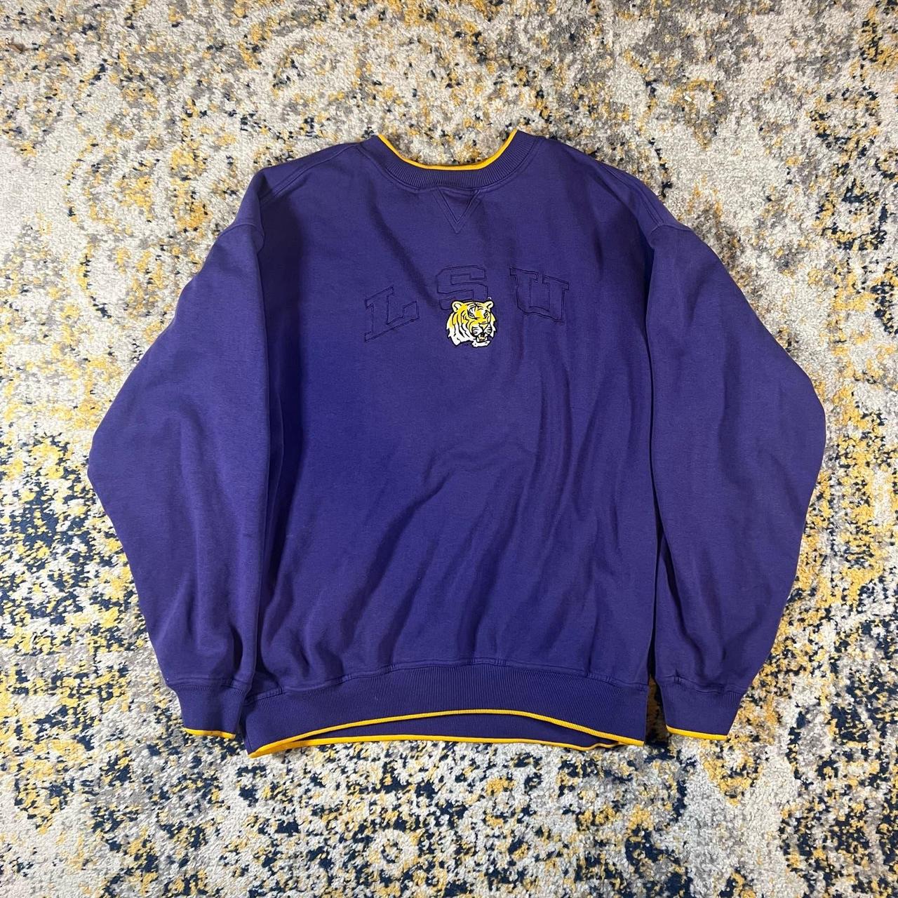 vintage 90s Red oak LSU sweatshirt size L - Depop