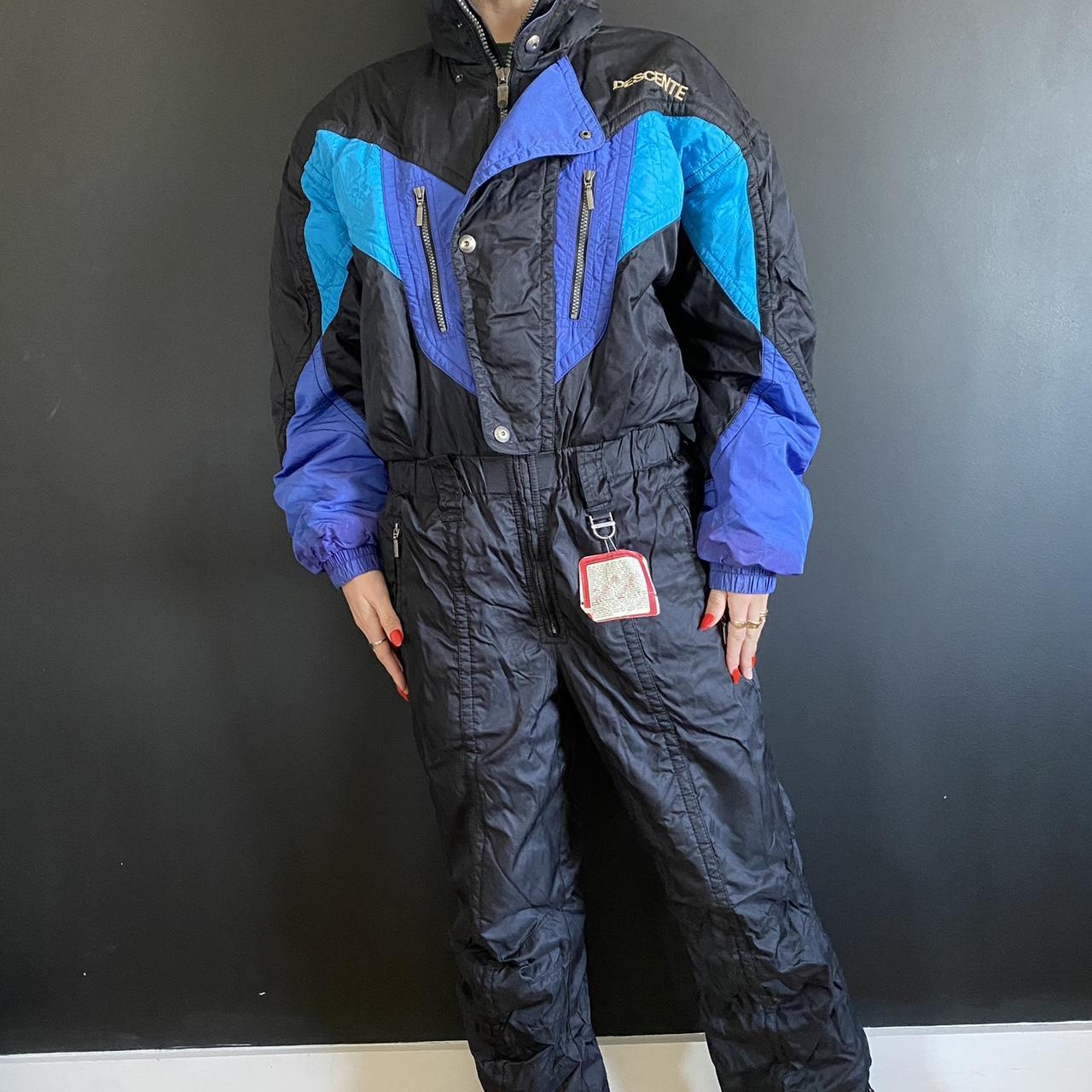 90s snow suit Vintage ski suit Retro snow ski... - Depop