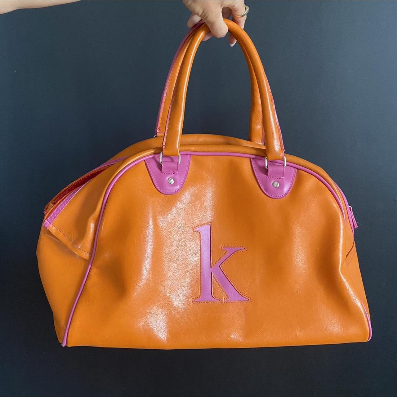 Y2K initial purse 2000s letter K tote bag 2000s... - Depop