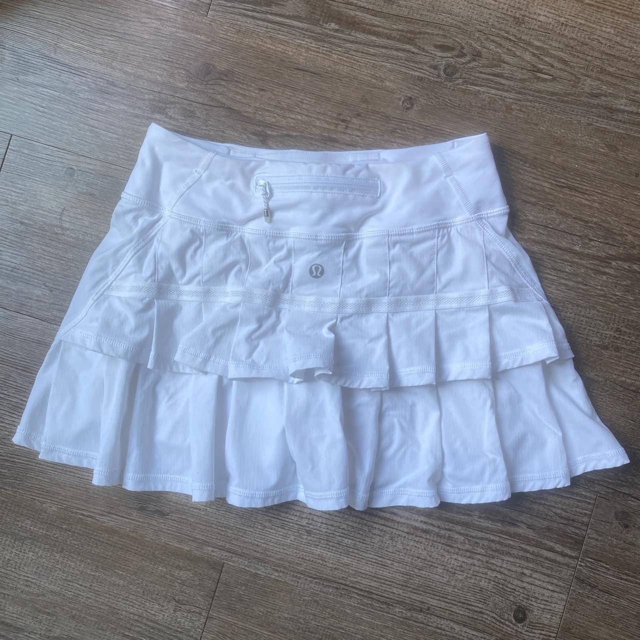 Lululemon skort 🤍 cutest ruffles on the back! No... - Depop