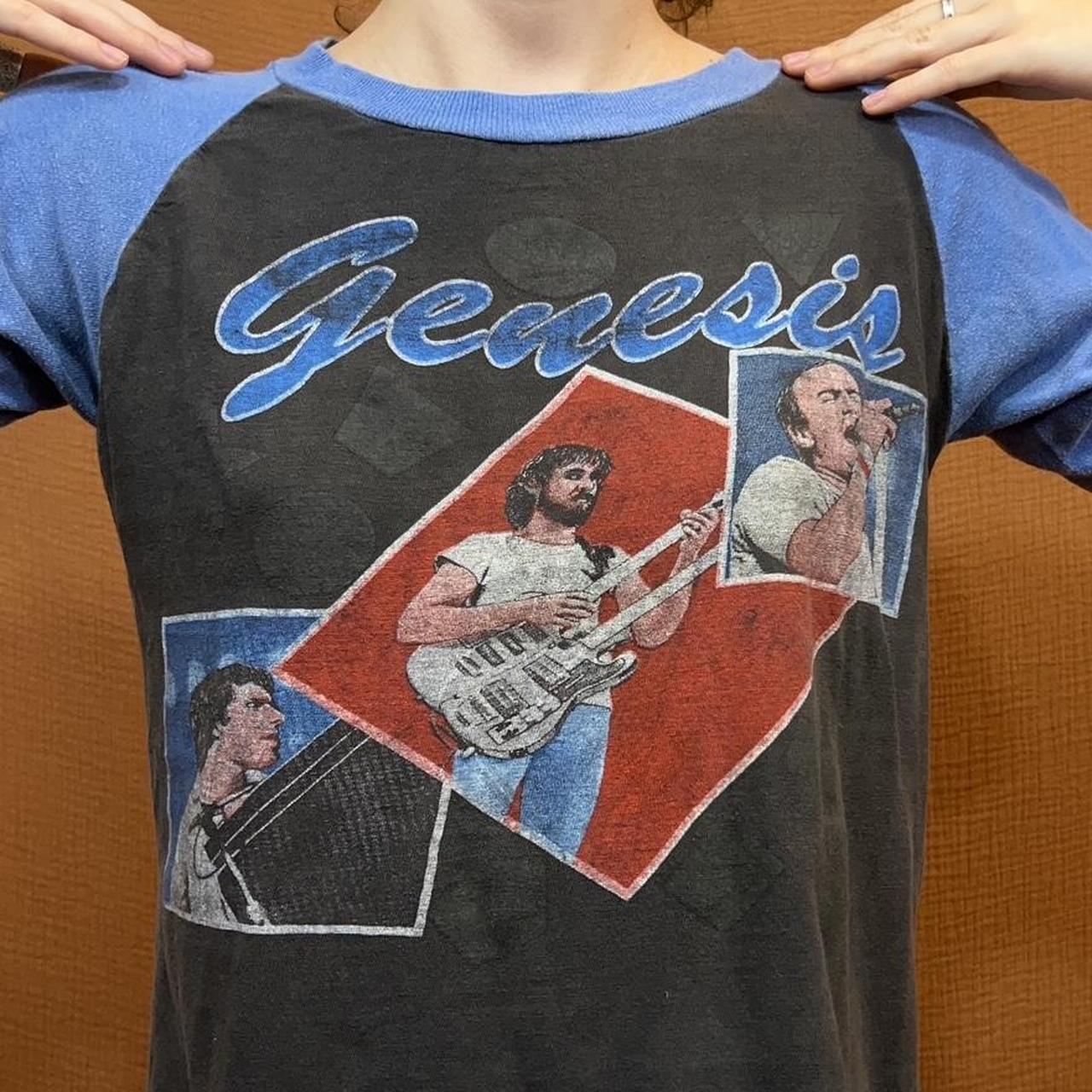 Rare vintage 80s 1984 Genesis American Tour single... - Depop