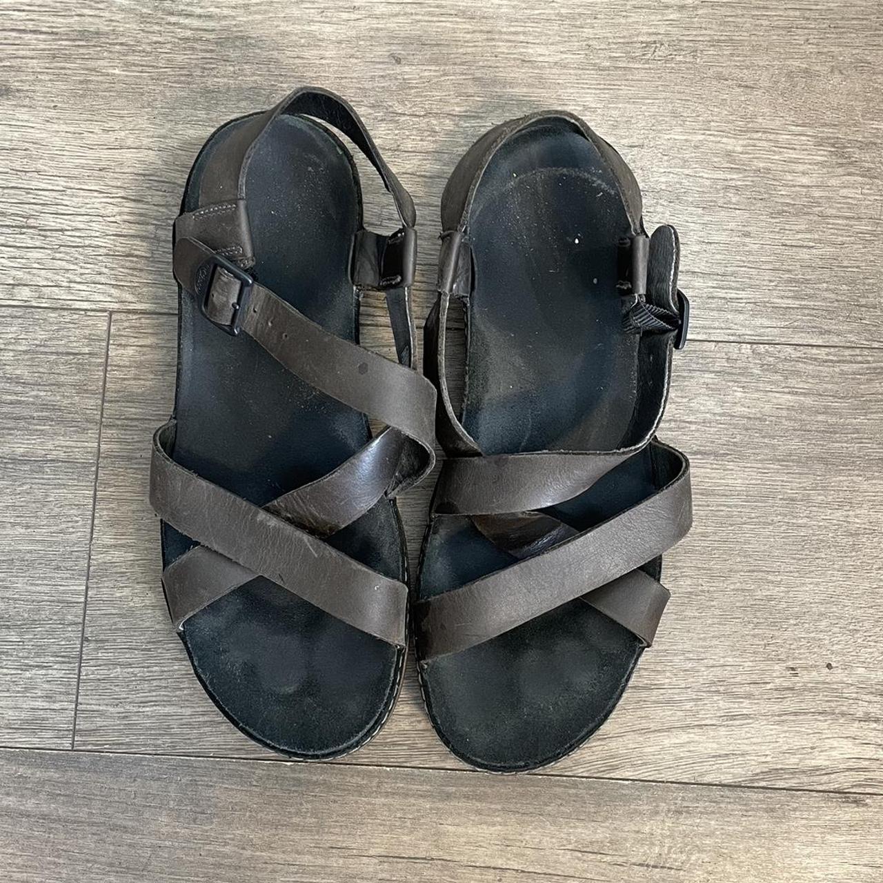Chaco Women's Brown Sandals | Depop