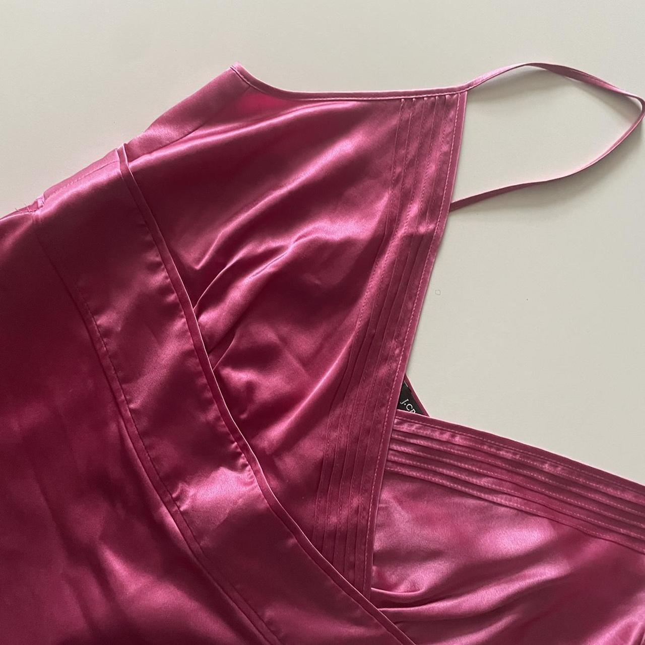 100% Silk Tank Top Size 8 Magenta / pink 💝 J.Crew... - Depop