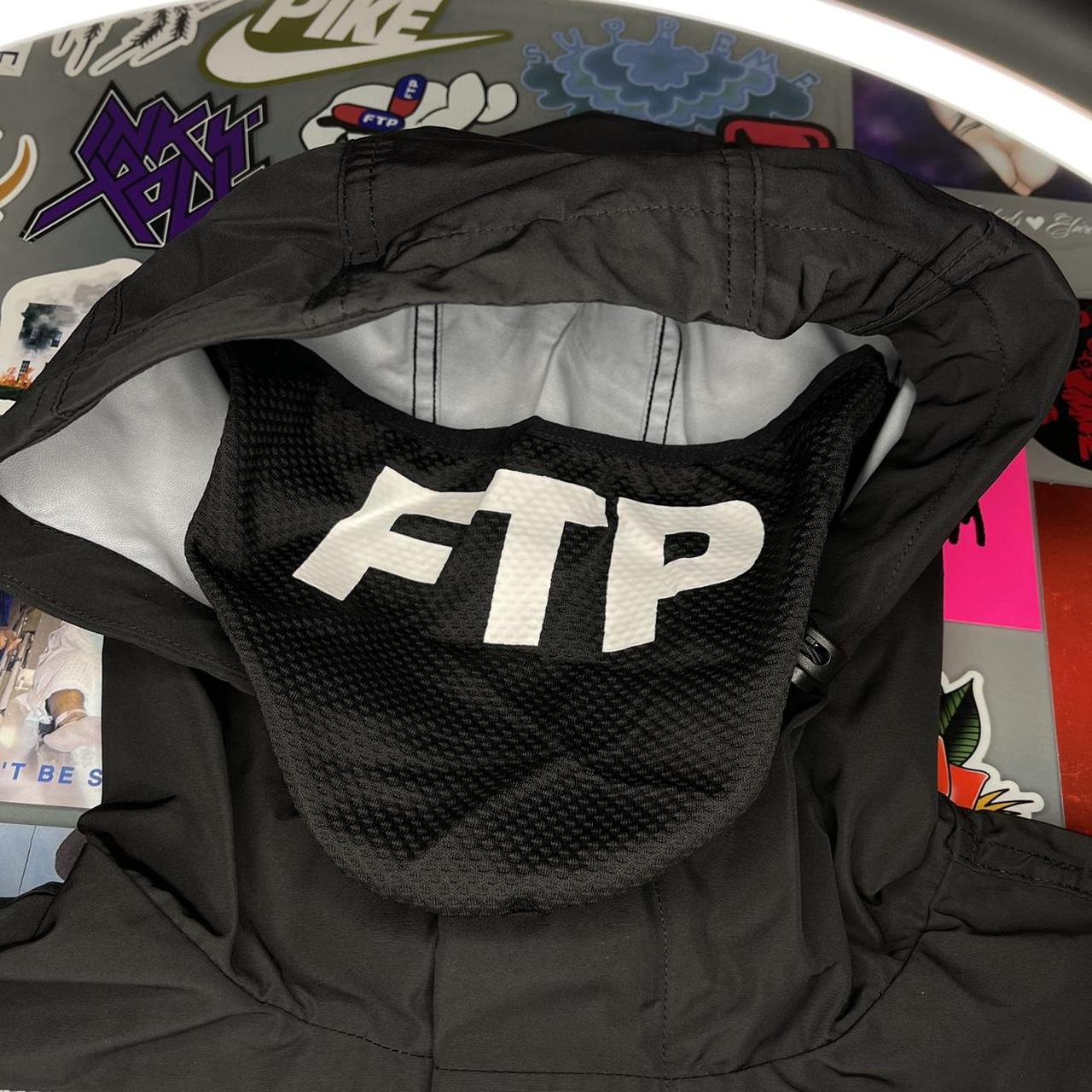 FTP F Logo Parka Black Large Brand new, never worn... - Depop