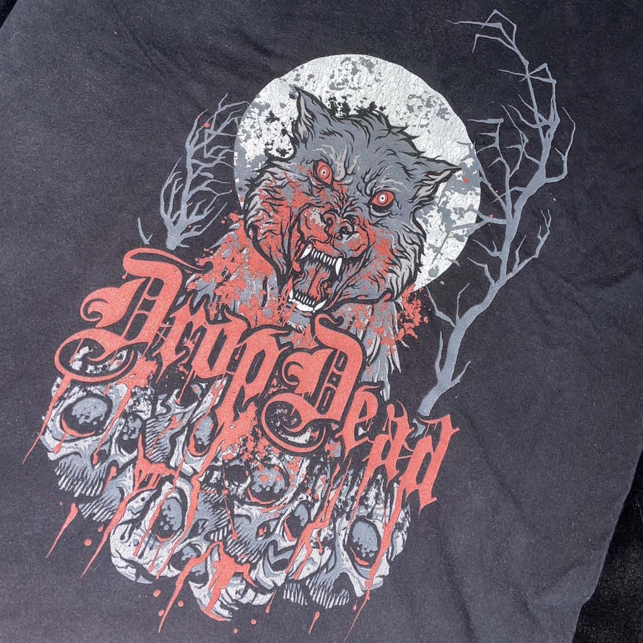 super rare drop dead tshirt ♡ not sold anymore, back... - Depop