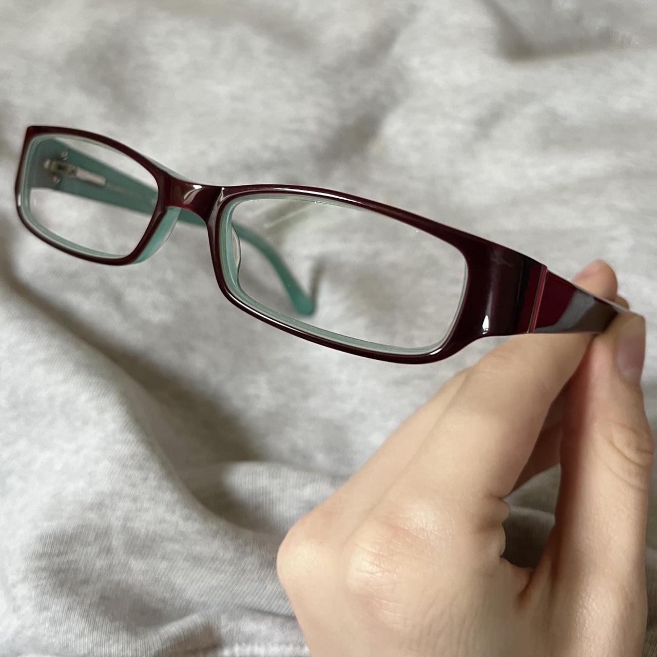 Bayonetta glasses. Thin long rectangular shape,... - Depop