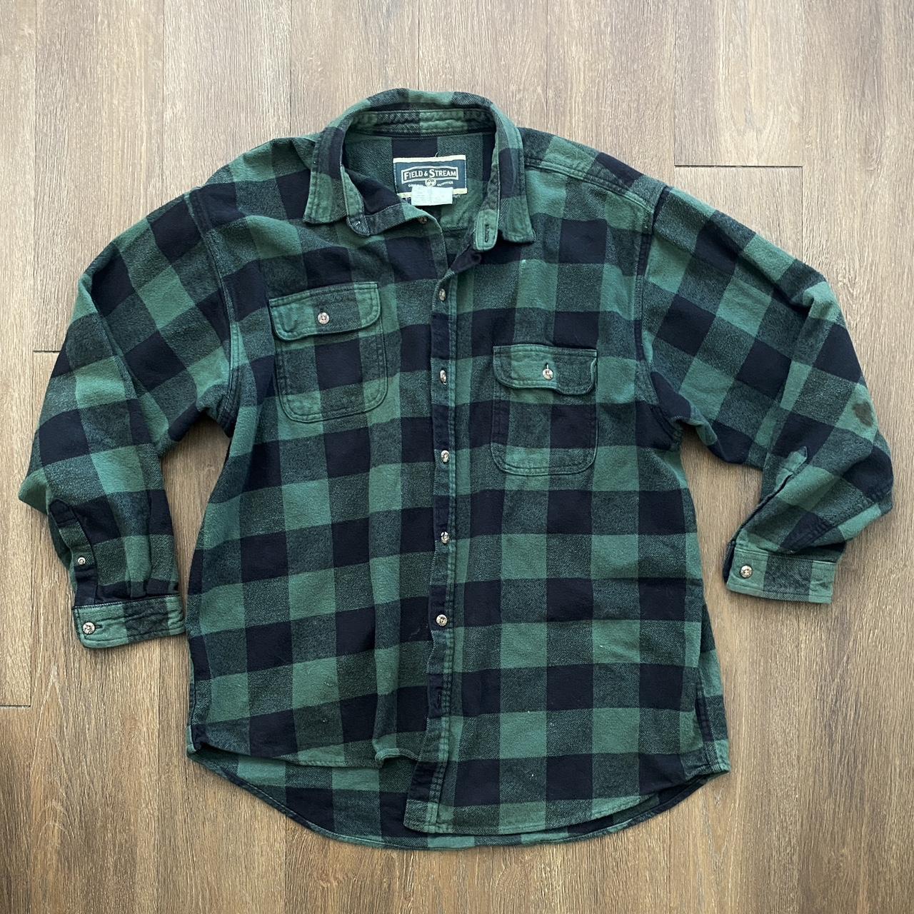 Field & Stream Flannel 1871 Original Outfitter... - Depop