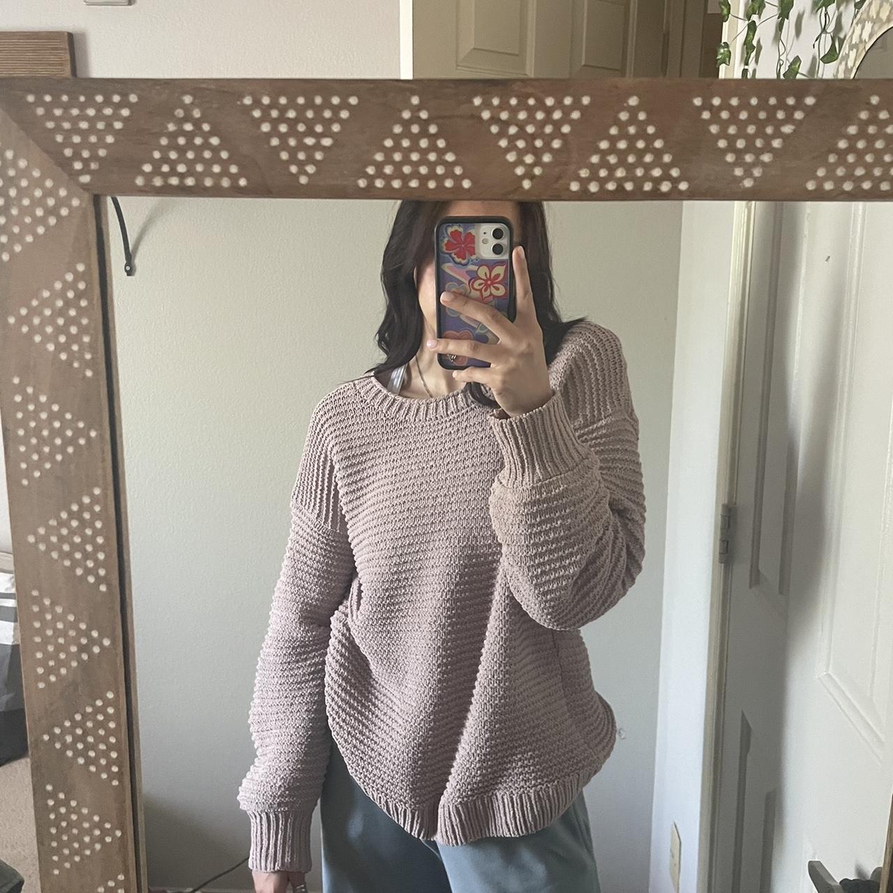 Comfiest oversized Abercrombie knitted sweater No... - Depop
